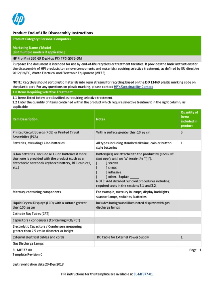 Disassembly Instructions | PDF | Capacitor | Printed Circuit Board