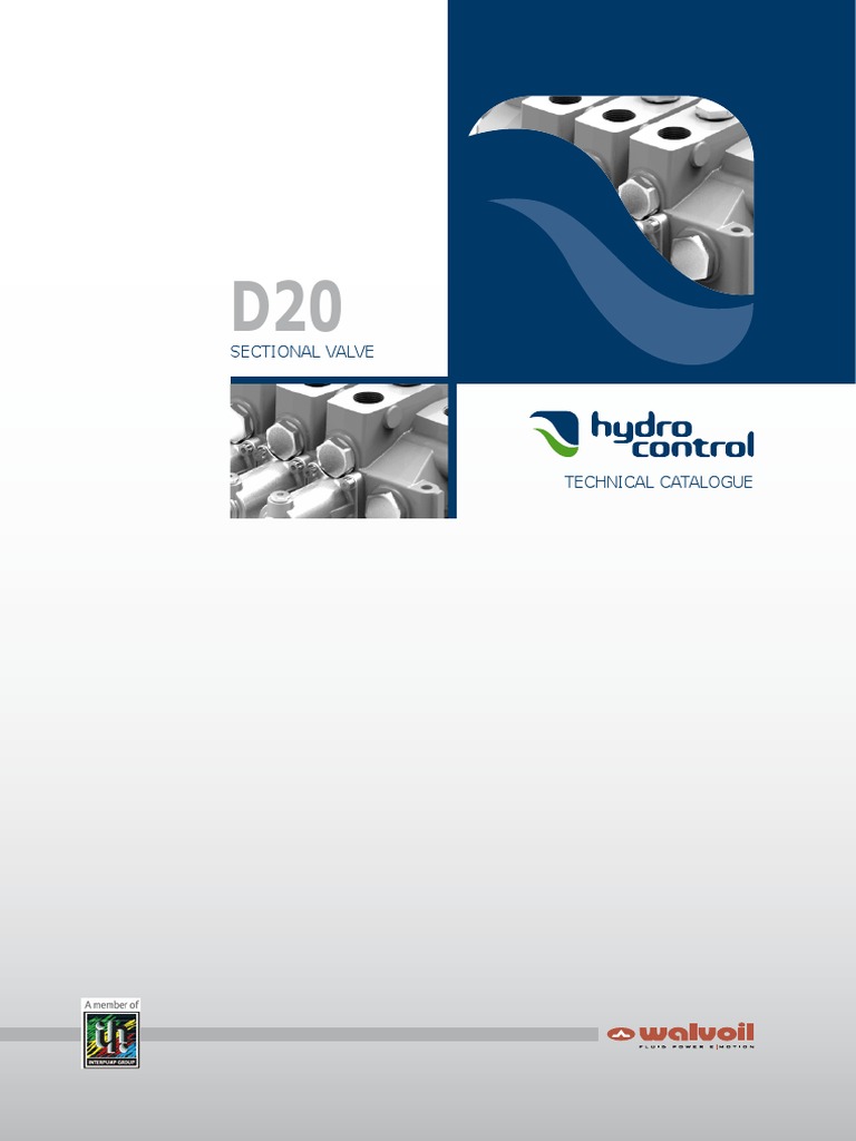 Hydro Control D20 | PDF | Valve | Actuator