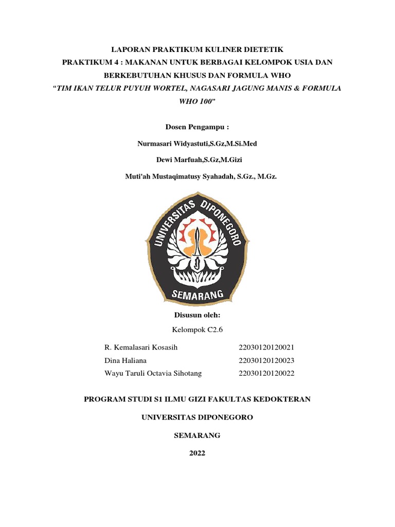 Menu MP-ASI: Serat Tinggi dan Rendah | PDF | Kesehatan Holistik ...