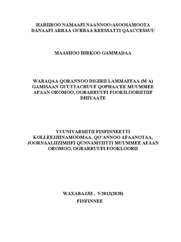 Mashoo Hirkoo PDF | PDF