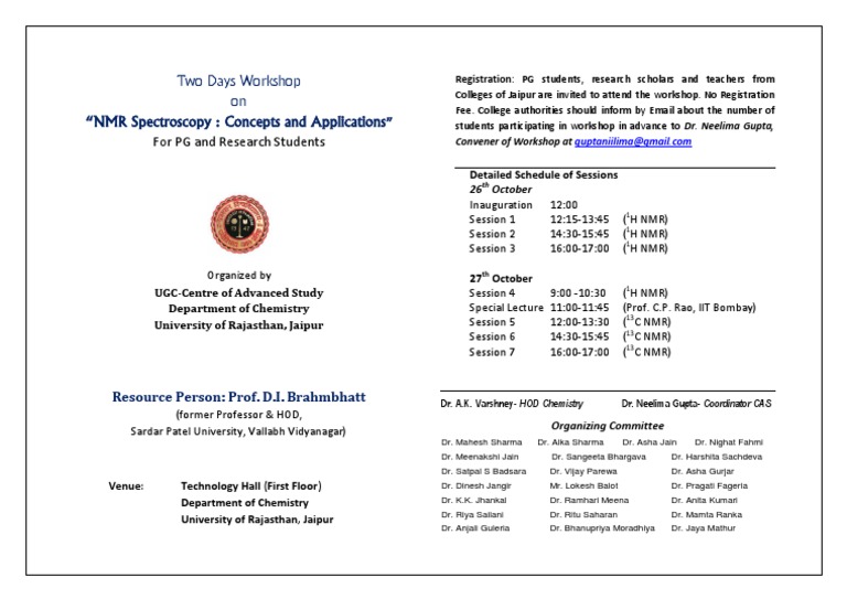 Two Days Workshop - Brochure | PDF