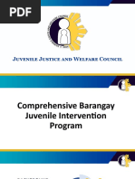 Comprehensive Barangay Juvenile Intervention Plan Checklist | PDF