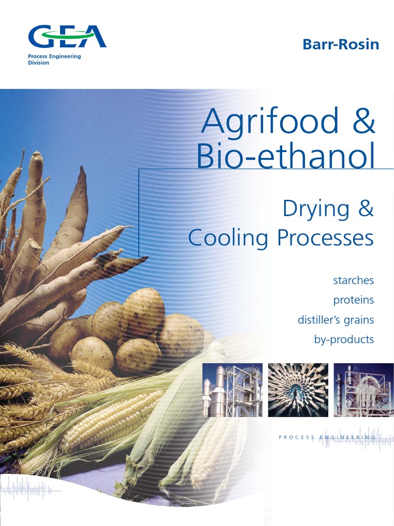 Agrifood Bioethanol Drying-Cooling Processes | PDF | Clothes Dryer | Wheat