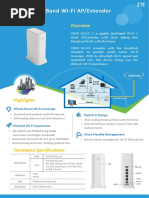 ZXHN F6201B V9.3 Datasheet | PDF | Wi Fi | I Pv6