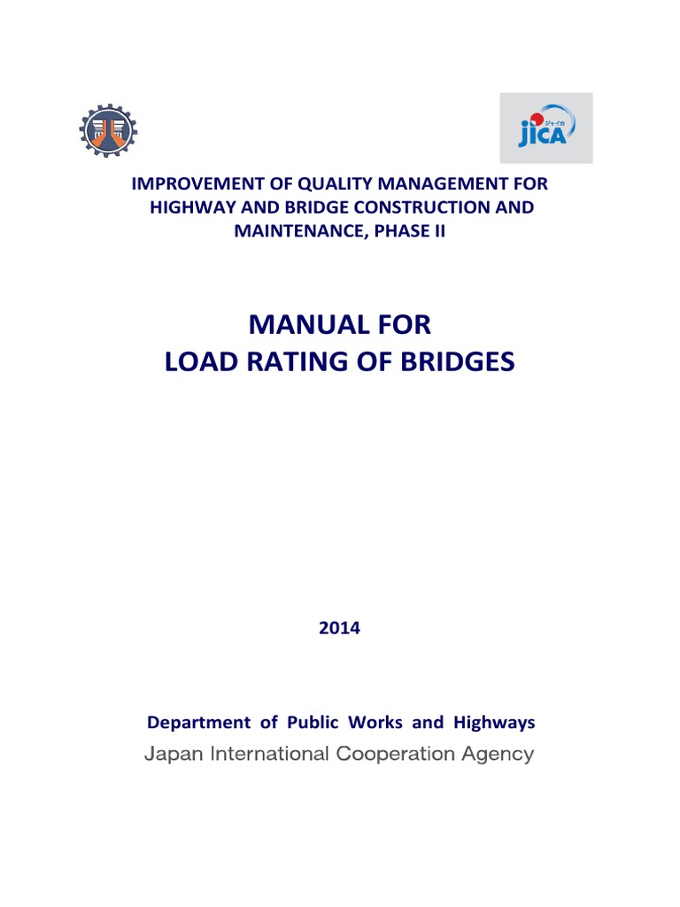 Load Rating Manual for Bridges | PDF | Bridge | Structural Load