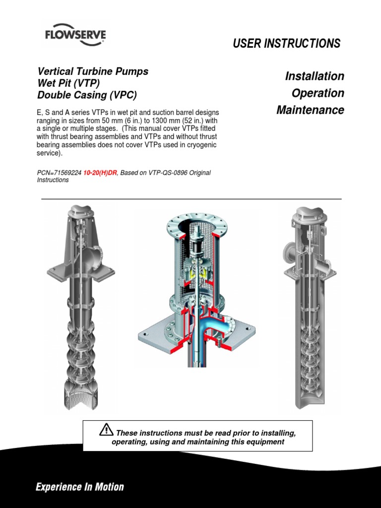 Pump Group - Iom | PDF | Pump | Noise