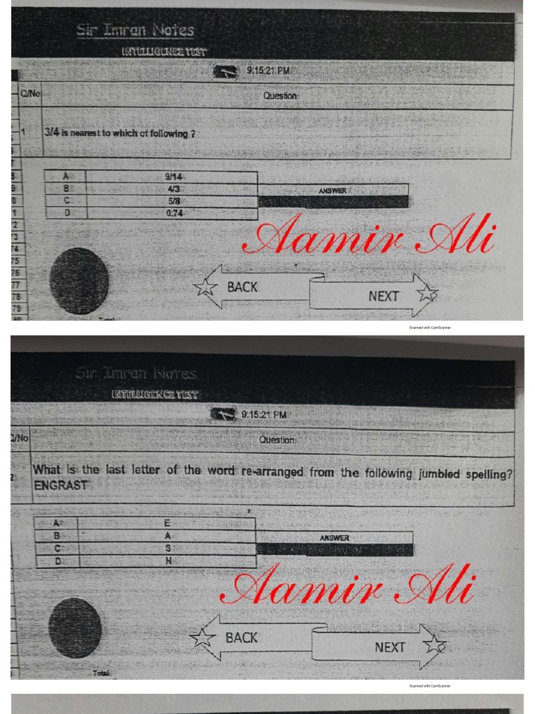 Intelligence by Sir Imran | PDF