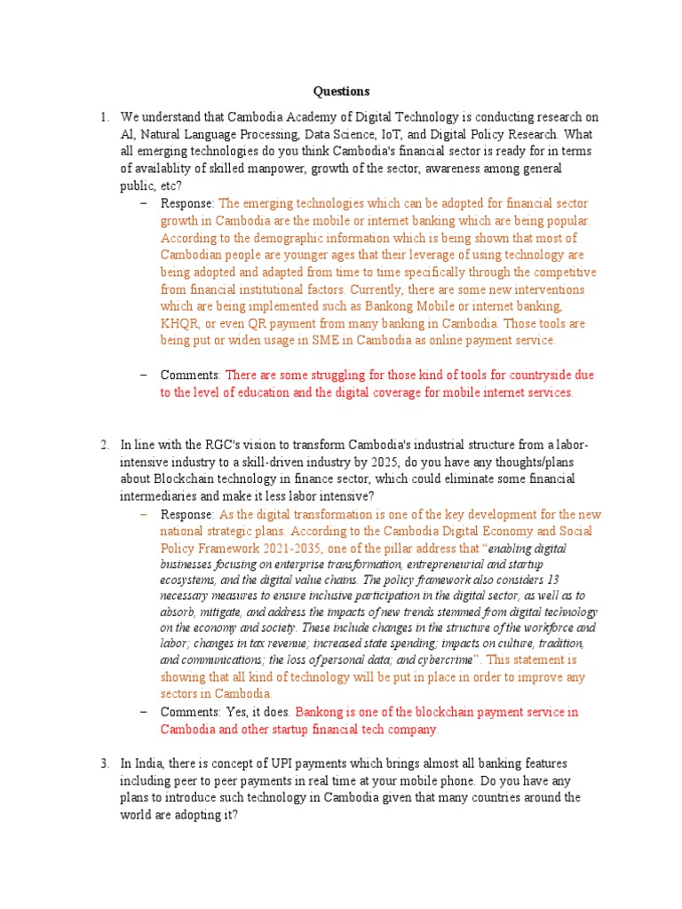 Questions For PWC | PDF