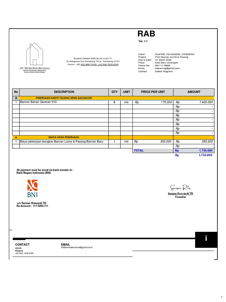 RAB GraPARI Banner | Download Free PDF | Banks | Money