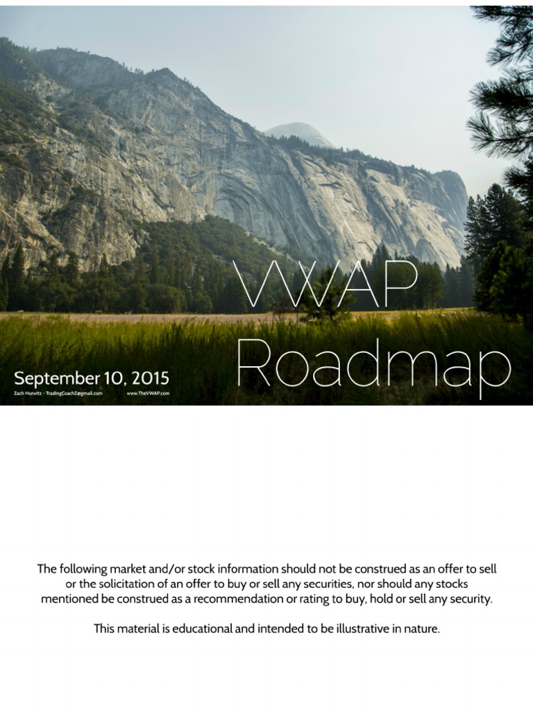 VWAP Roadmap Sept2015 PDF | PDF