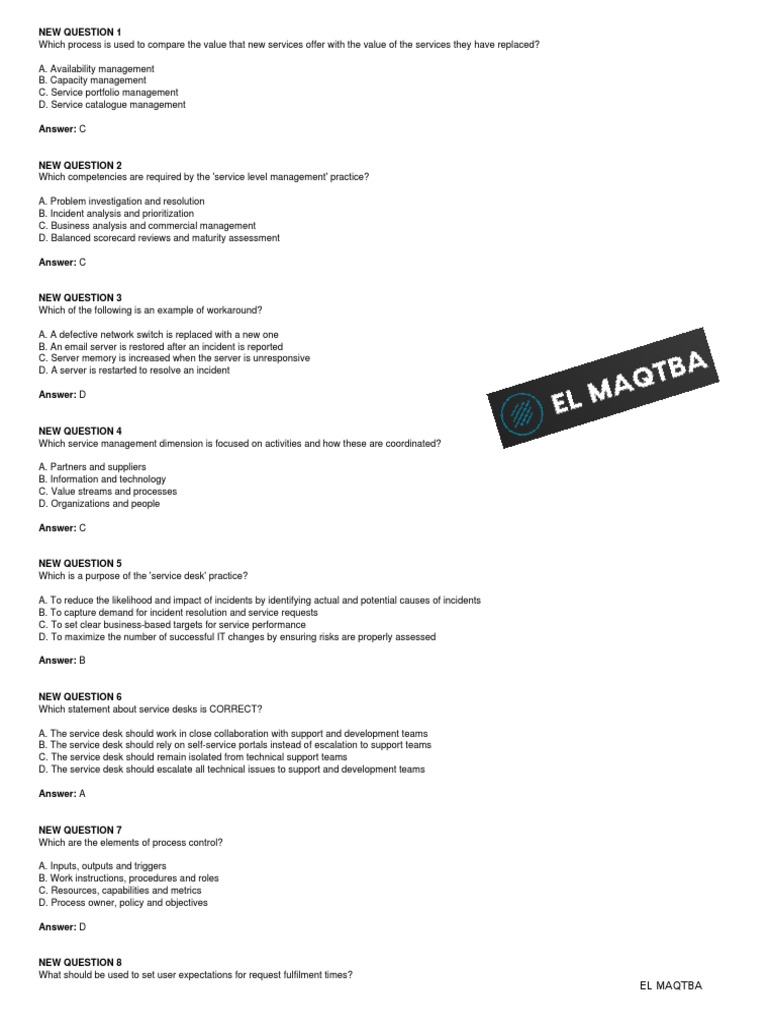 80 Questions With Answers Batch 2 | PDF | Performance Indicator ...