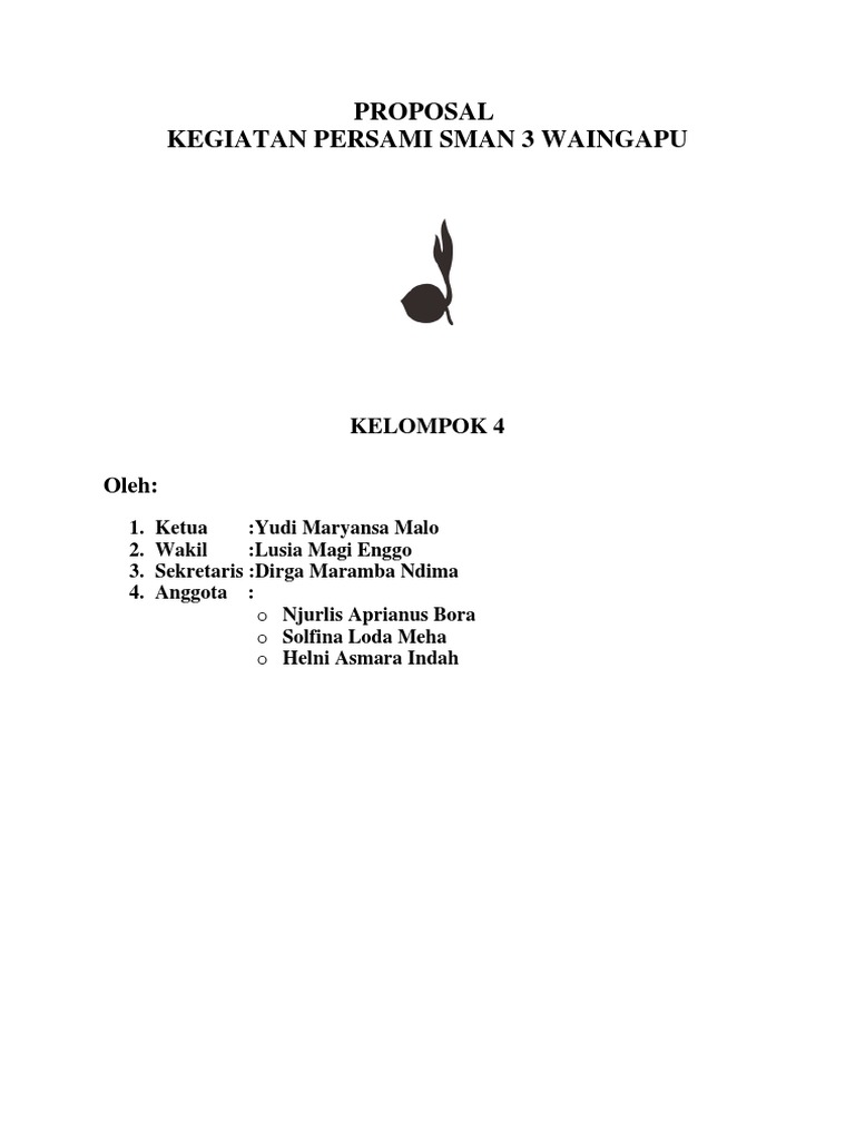 Proposal Bindo PDF | PDF