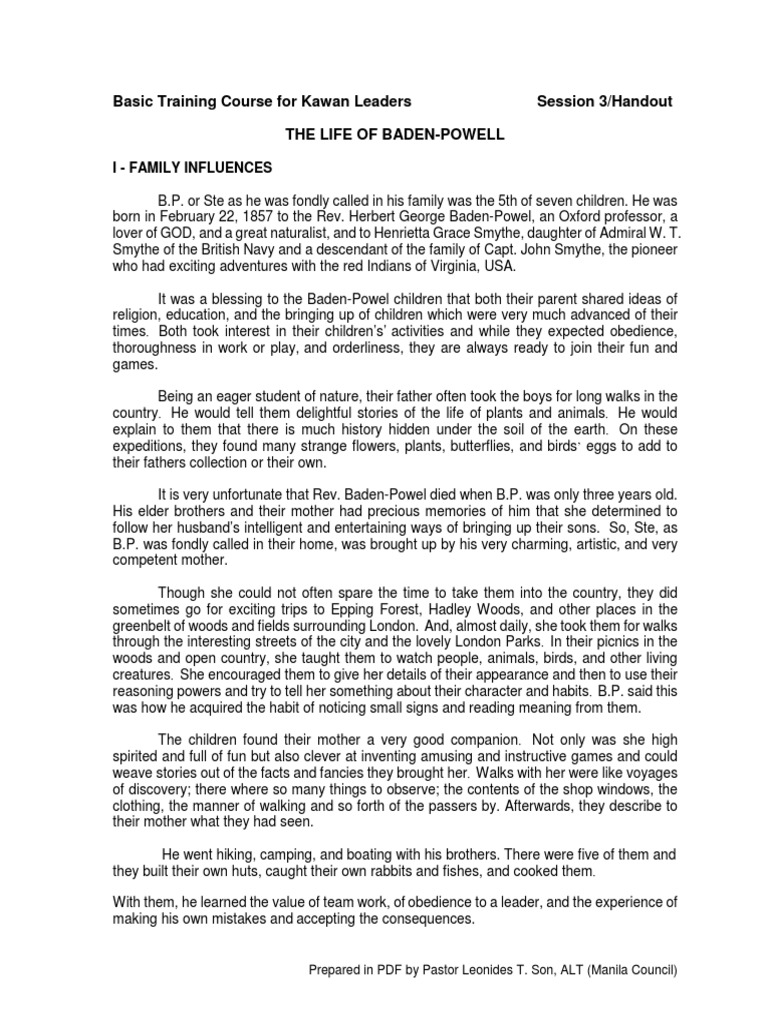 A Leader is Born: Tracing the Early Life and Experiences That Shaped ...