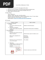 A Detailed Lesson Plan in Mathematics 2 Q4 | PDF | Clock | Lesson Plan
