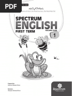 2017 English Grade 1 Part 1 (Pupil's Book) PDF | PDF | Phonics | Vocabulary