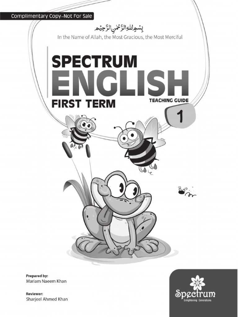 English Grade 1 Teaching Guide First Term85 PDF | Download Free PDF ...