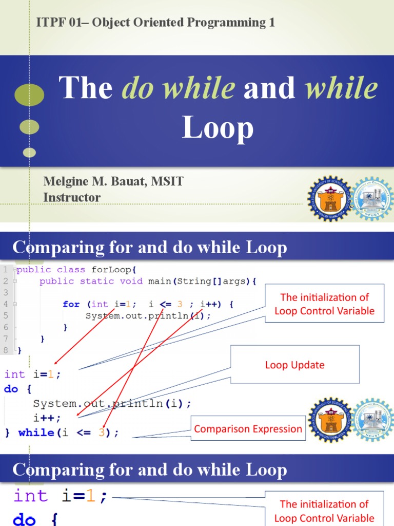 Itpf01 Week7 Iteration Part 2 Pdf Control Flow Computer Engineering 0930