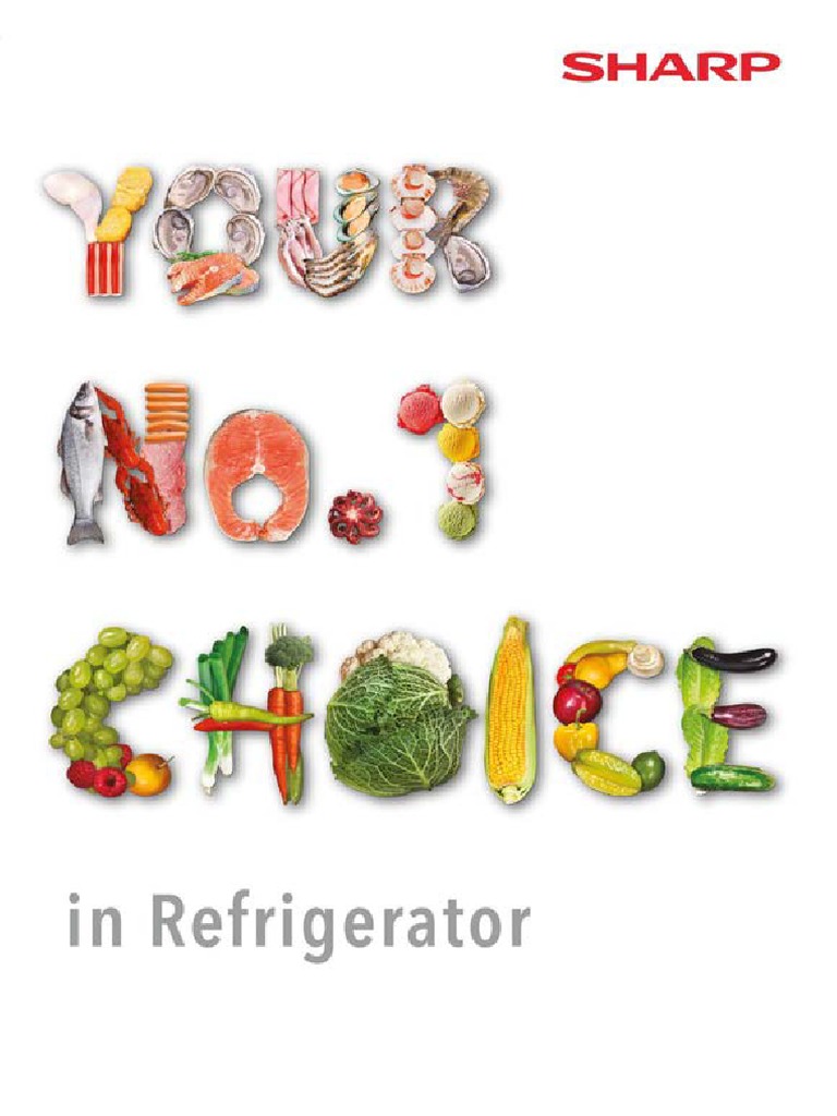 Sharp Refrigerator Model Specifications | PDF | Refrigerator ...