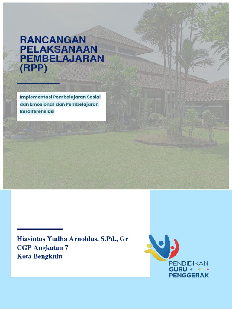 Hiasintus Yudha Arnoldus - CGP A7 - Dekon. 2.2. RPP Implementasi PSE Materi Klasifikasi Makhluk ...
