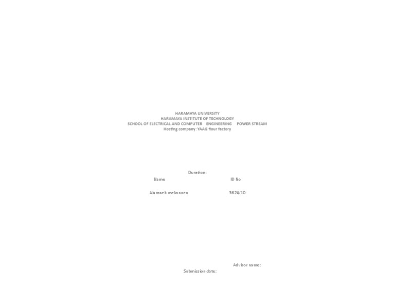 Haramaya University | PDF