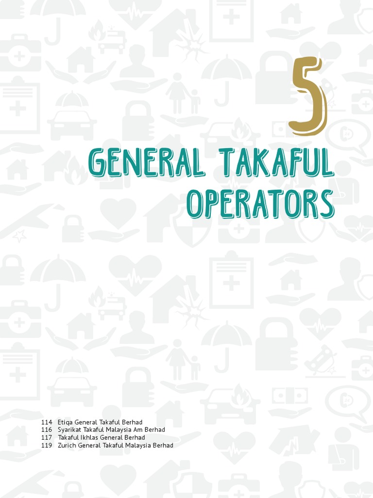 General Takaful Operators | PDF | Insurance | Malaysia