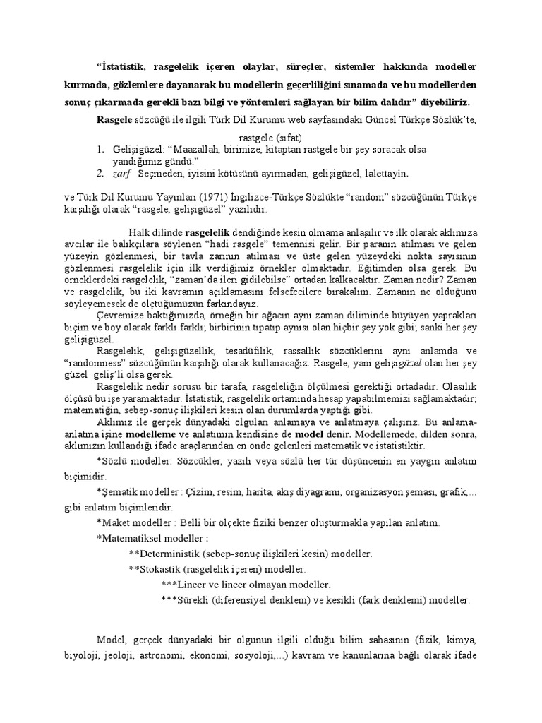 1 Hafta | PDF
