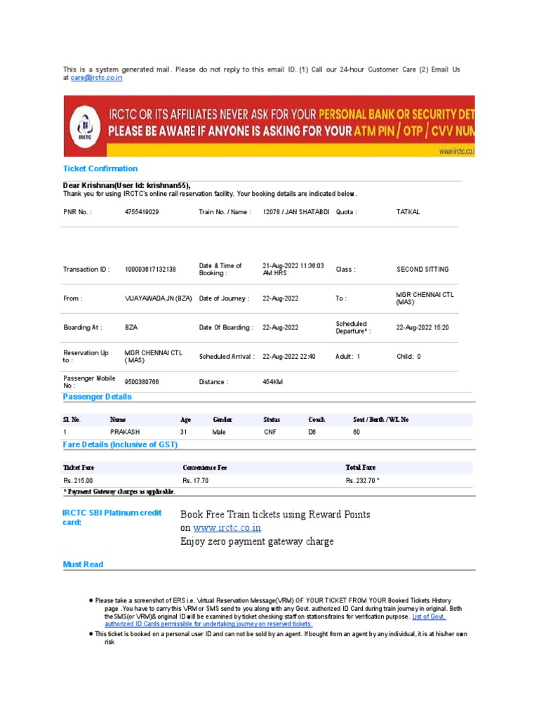 ticket-confirmation-for-journey-on-jan-shatabdi-train-from-vijayawada