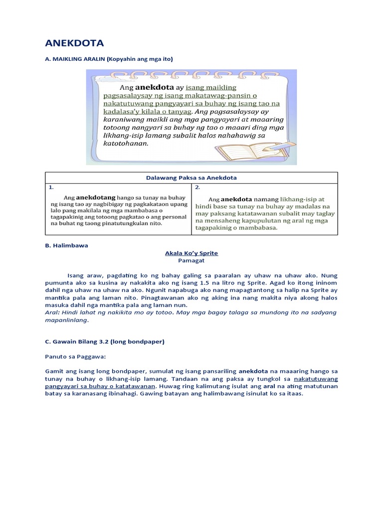 ANEKDOTA | PDF