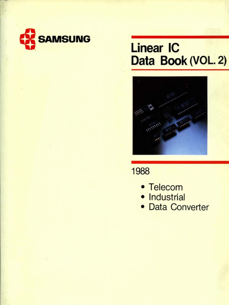 1988 Samsung Linear IC Data Book Vol 2 PDF | PDF | Amplifier ...