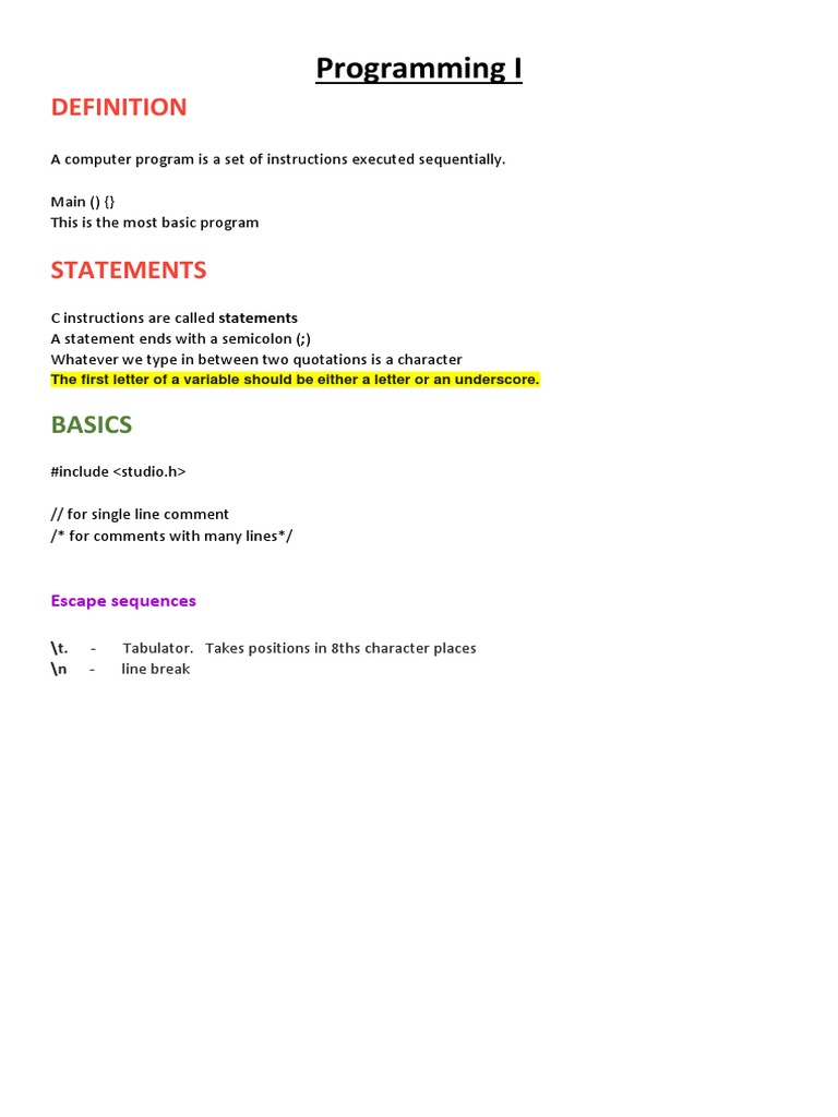 Programmings Pdf Pointer Computer Programming Parameter Computer Programming 