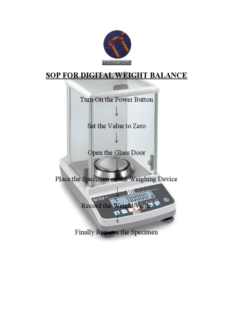 Digital Weight Balance | PDF