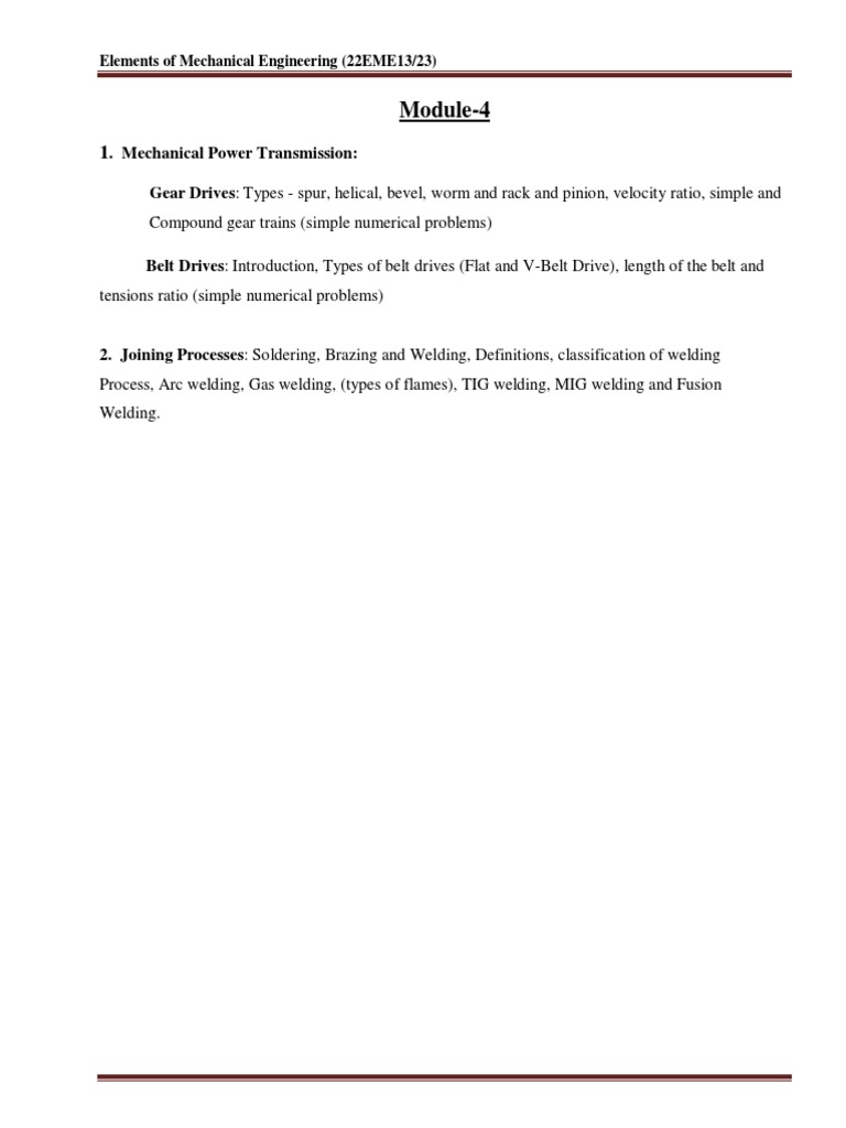 EME 4TH MODULE | PDF