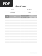 Template - General Journal | PDF