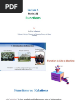 Lesson 1.1 Real Life Representation of Functions Introduction | PDF | Function (Mathematics ...