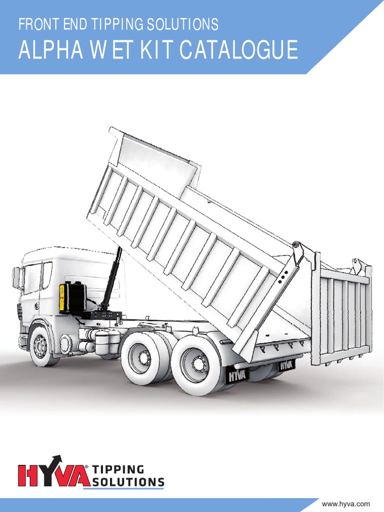 Hyva Alpha Wet Kit Catalogue | PDF | Manufactured Goods | Mechanical ...