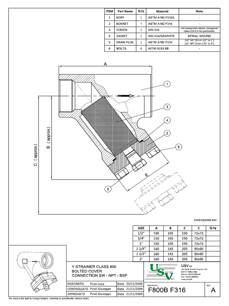 Kaysafe - F800 SW NPT F316 | PDF