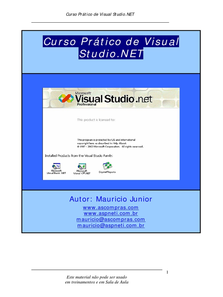 Curso Prático de Visual | PDF | Método (programação de computadores ...