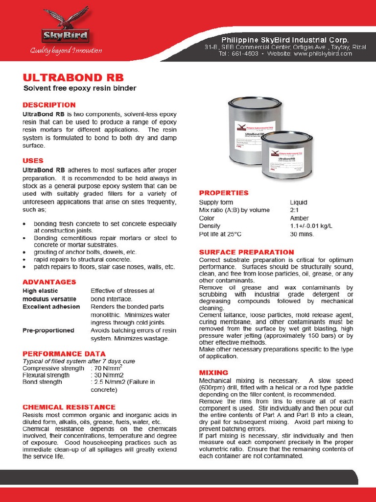 Ultrabond PDS MSDS | Download Free PDF | Water | Combustion