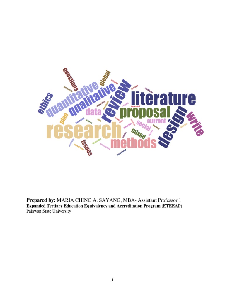 Research Methods PDF | PDF | Qualitative Research | Quantitative Research