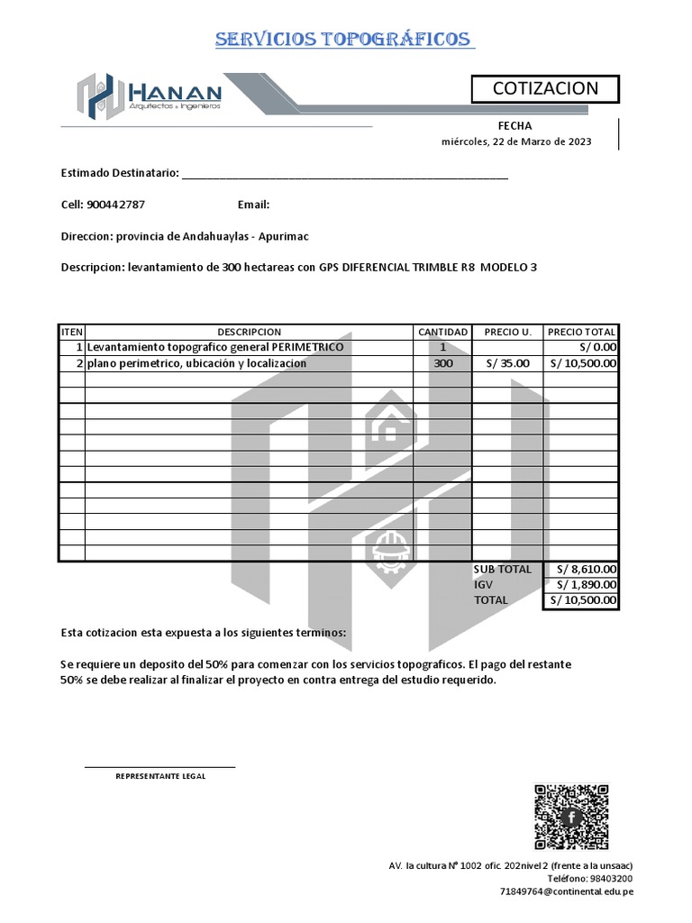 Cotizacion PDF | PDF