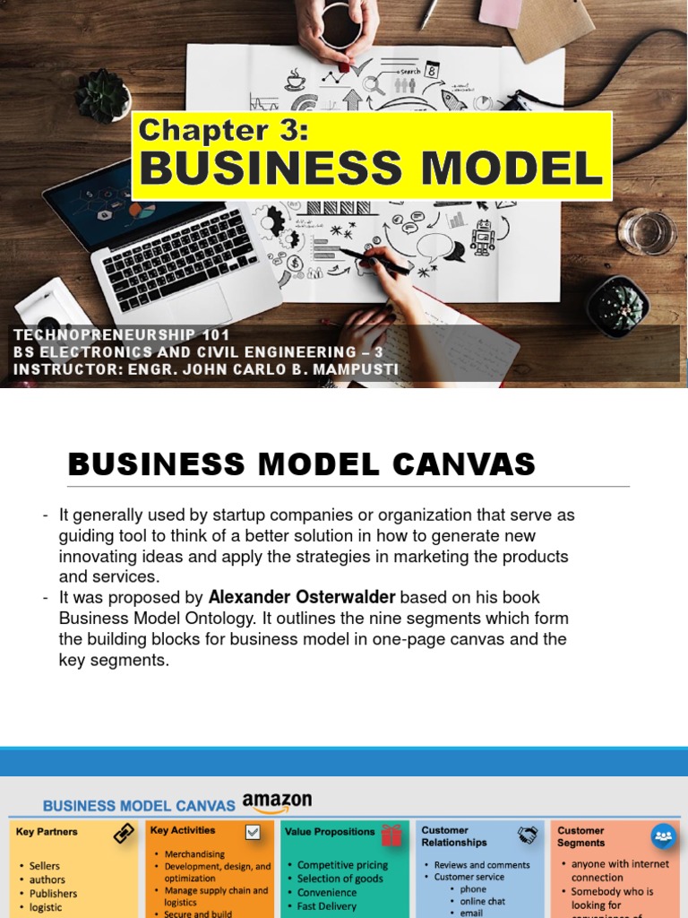 Chapter 3 BUSINESS MODEL | PDF | Marketing | Sales