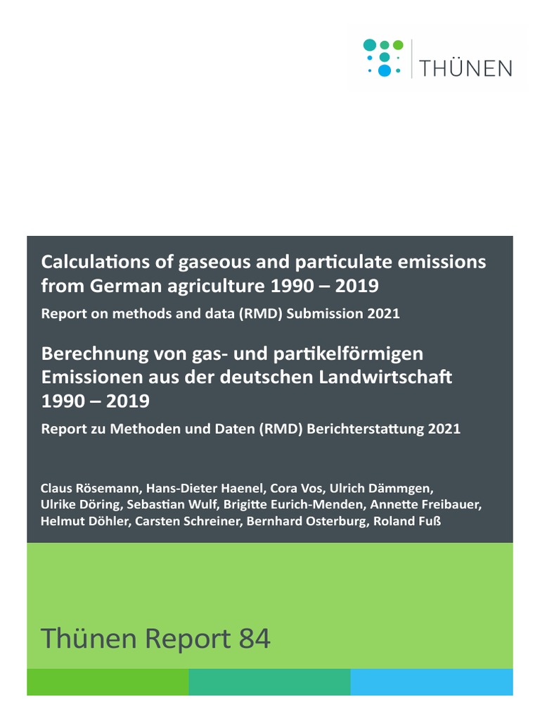 Thuenen Report 84 | PDF