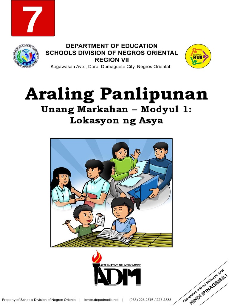 Aral - Pan.7 - Q1-Week 1 PDF | PDF
