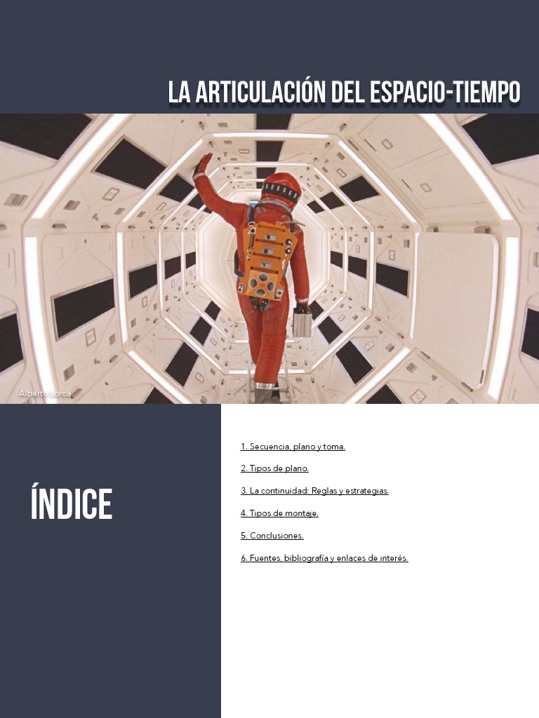 02 Articulación Espacio Tiempo PDF | PDF