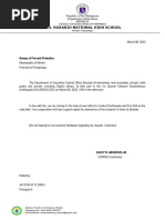 BFP Request Letter | PDF