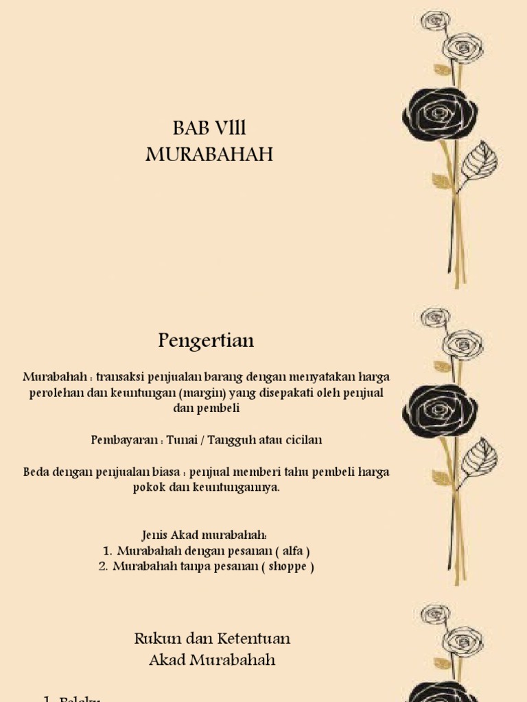 Panduan Lengkap Akad Murabahah | PDF