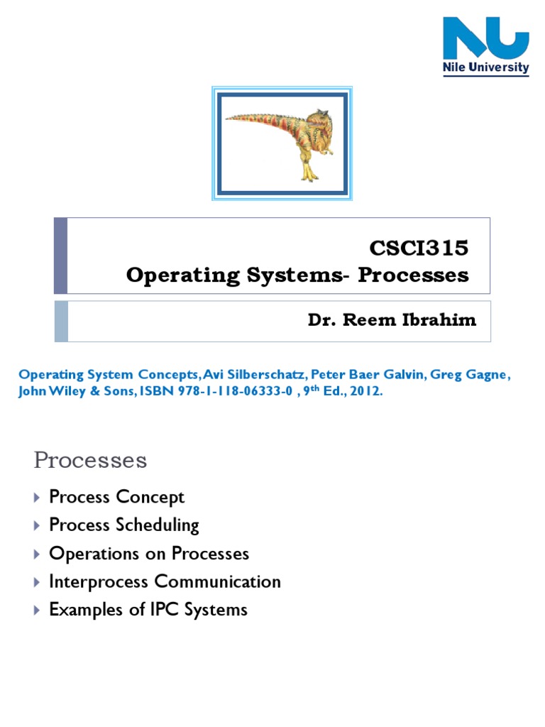 Operating Systems - Ch3 - Mod - Reem | PDF | Process (Computing) | Scheduling (Computing)