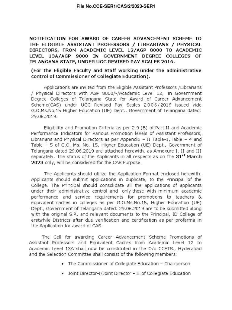 2 - CAS 13A Notification Approved | PDF | Technology & Engineering