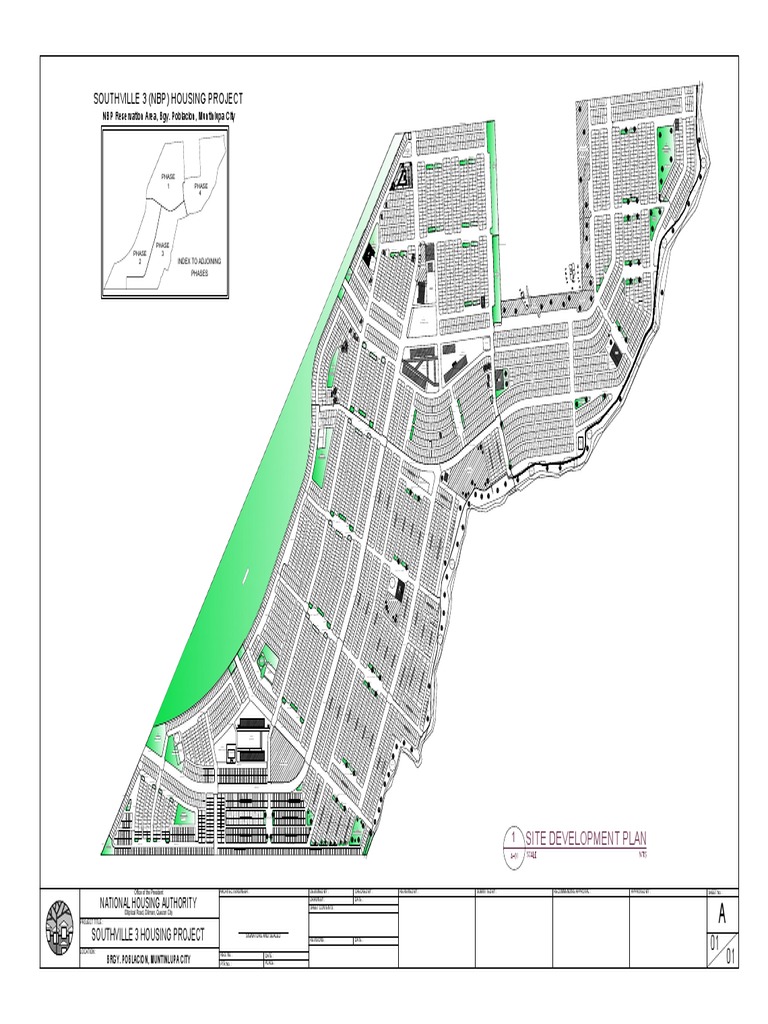 Site Development Plan - Southville 3 Housing Project PDF | PDF