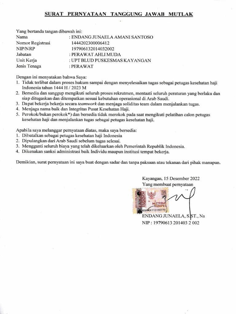 Pertanggungjawaban Mutlak | PDF